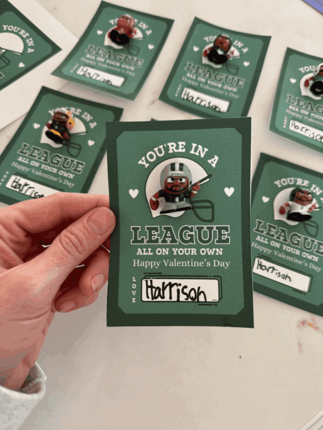 The Cutest Football Valentine’s Day Cards – Free Printable - mrsmeganjane